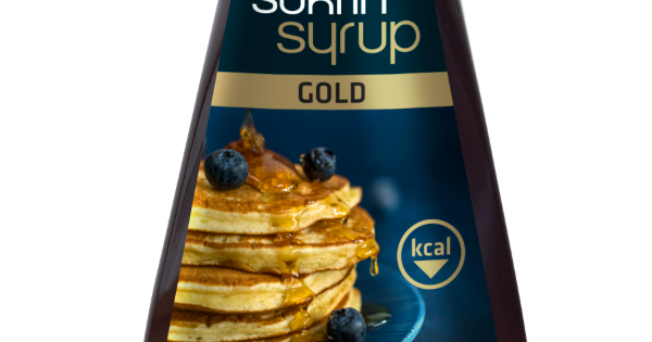 Sukrin Sirup Gold, salds, zeltains sīrups, 450 g