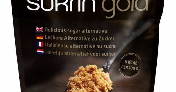 Sukrin Gold, kuldset värvi suhkruasendaja, 250 g